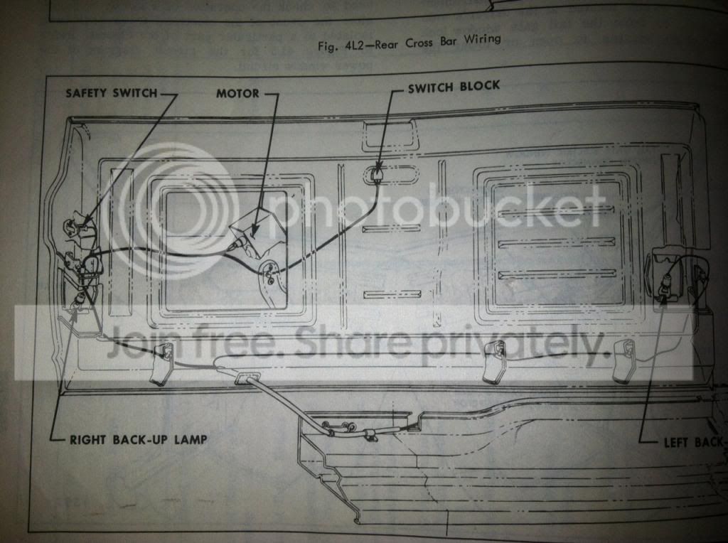 Electric tailgate window wiring routing between tailgate and body ...