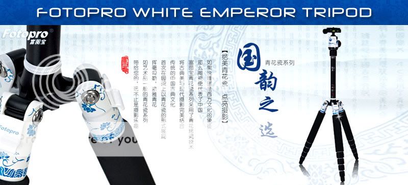 Fotopro White Emperor Tripod! | ClubSNAP Photography Community