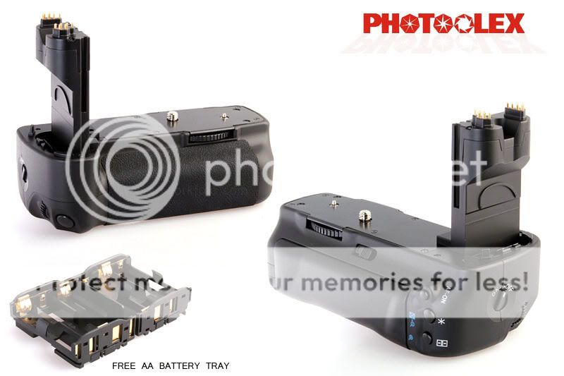 Photoolex Battery Grip and Battery : One Year Local Agent Warranty ...